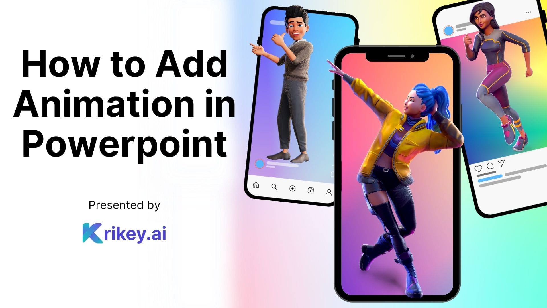 Cómo agregar animación a PowerPoint usando las herramientas de animación de Krikey AI