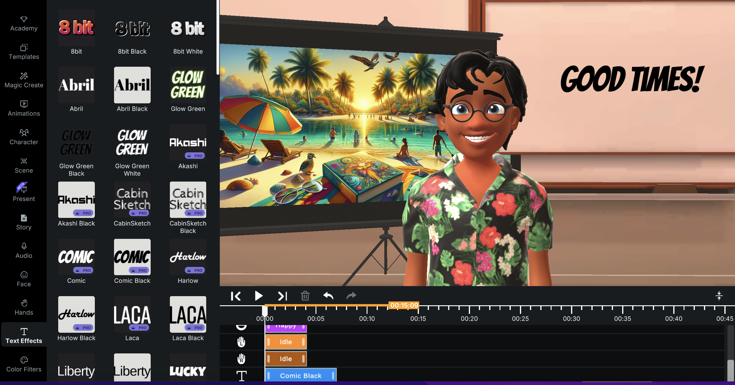 Animated Text Generator: Elevate Your Visual Content with Dynamic Text