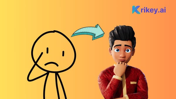 3D Character Rigging with Krikey AI tools